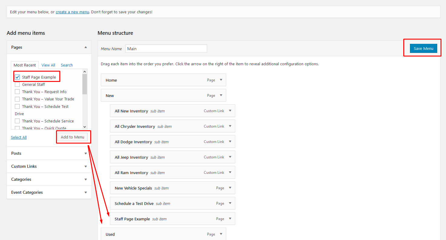 Updating and Managing Staff | Pixel Motion